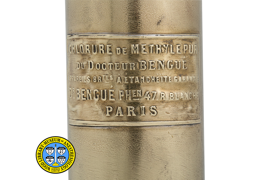 Bengué Methyl Chloride - Wood Library-Museum of Anesthesiology