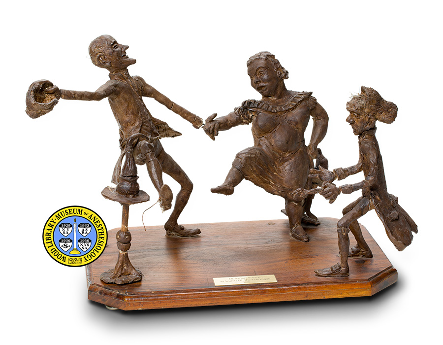 Dr. Syntax Sculpture - Wood Library-Museum of Anesthesiology