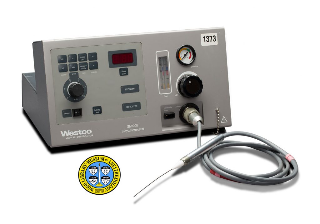 Westco Lloyd Neurostat - Wood Library-Museum of Anesthesiology