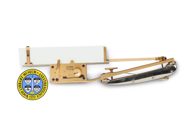 Marey Sphygmograph - Wood Library-Museum of Anesthesiology
