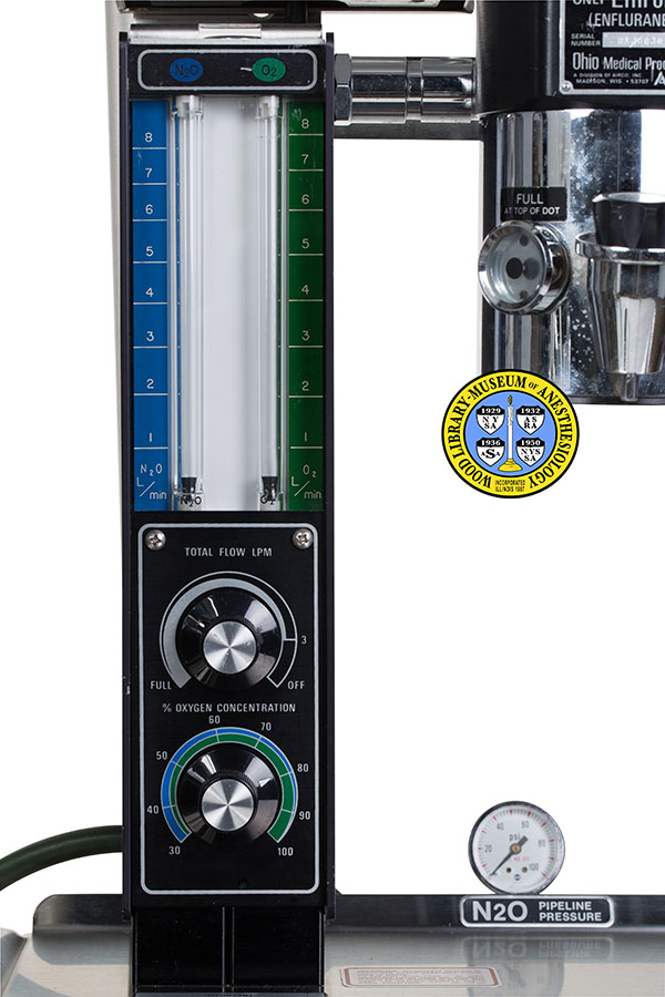 Ohio 30/70 Proportioner Anesthesia Machine - Wood Library-Museum of ...